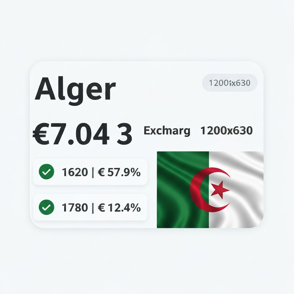 Square Alger – Cours du Dinar Algérien et Taux de Change au Square Port ...